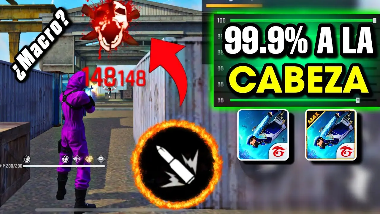 Mejores botones de disparo para jugadores PRO en Free Fire